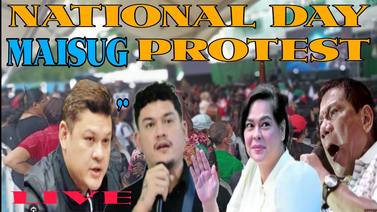 NATIONAL DAY OF PROTEST MAISUG RALLY - YouTube