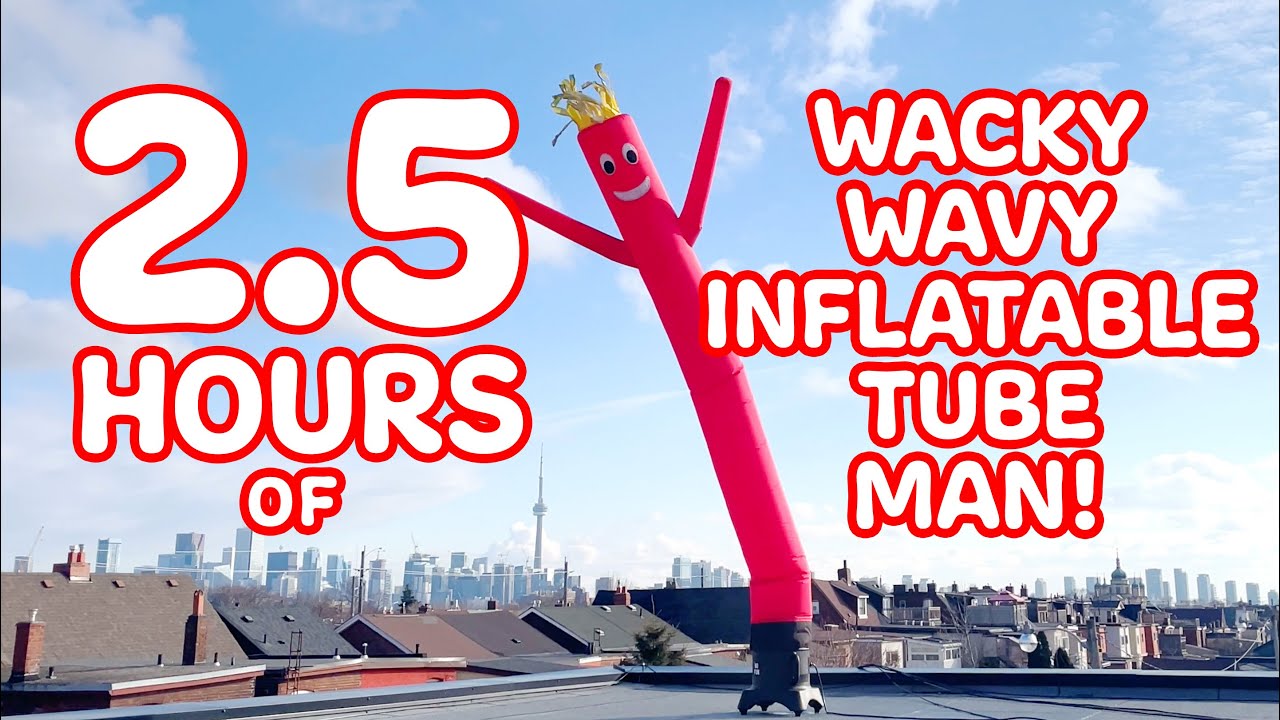 2.5 Hours of Wacky Wavy Inflatable Flailing Arm Tube Man - YouTube