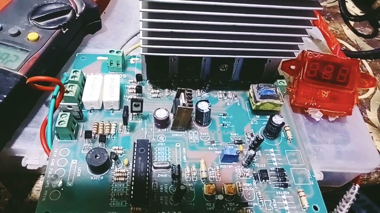 #solarinverter #vfd Without Battery 1.2kva 2021 model |Desi inverter ...
