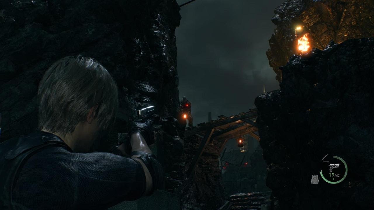 The most bullet spongiest re4 remake enemy of them all...this guy ...