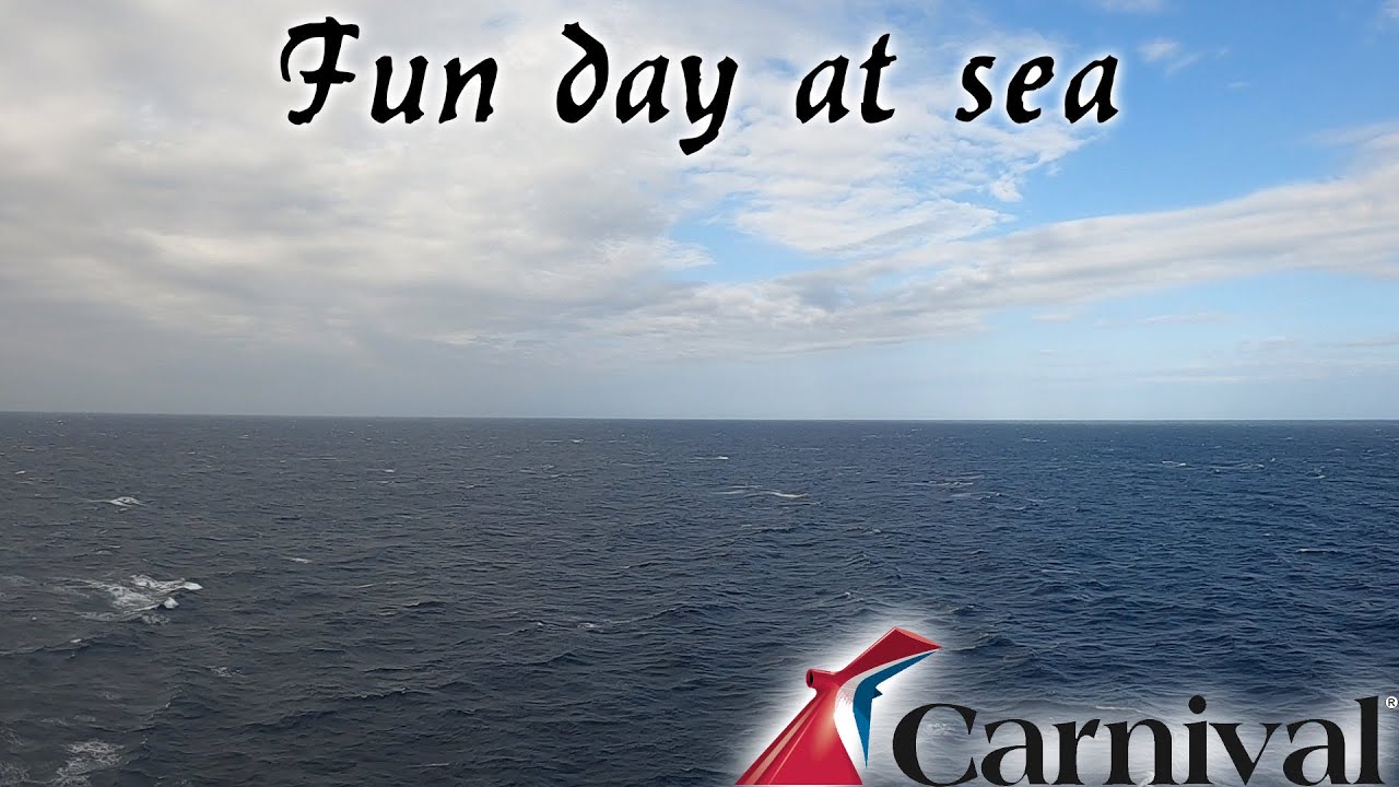 Fun day at sea on the Carnival Glory #carnivalcruise - YouTube