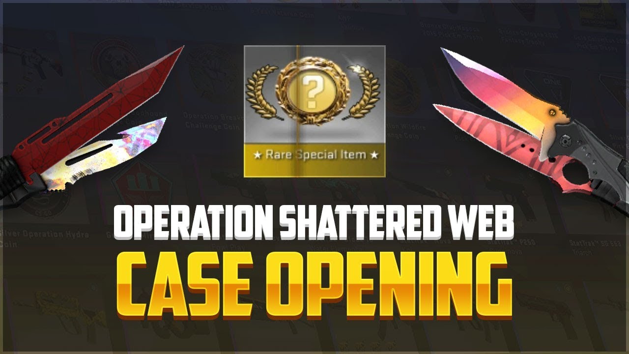 SHATTERED WEB CSGO CASE OPENING ...again ( pt 2 ) - YouTube