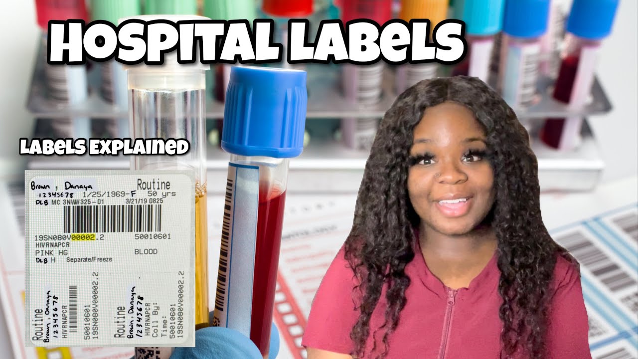 HOW TO READ HOSPITAL LABELS - YouTube