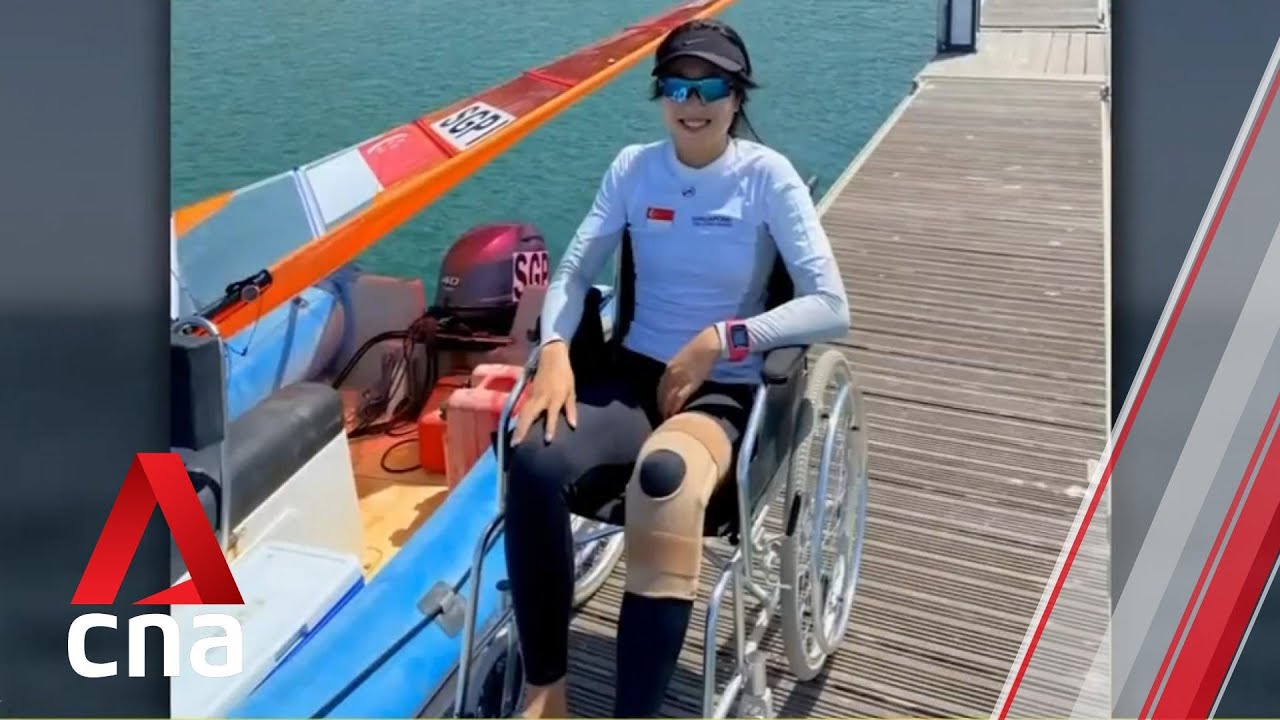 Singapore athletes overcome injuries to compete at Tokyo Olympics - YouTube