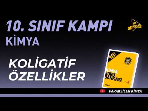 Koligatif Özellikler | Hız Akademi 10. Sınıf Kimya