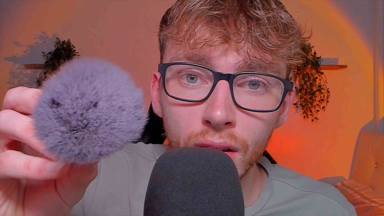 ASMR | Close Up Whispering & Mic Brushing For Sleep - YouTube