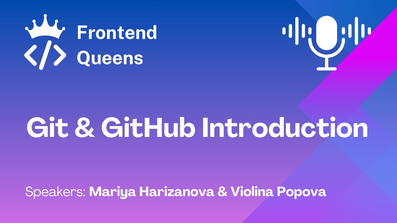 Git and GitHub Introduction - YouTube