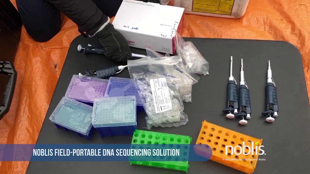Noblis Field-Portable DNA Sequencing Solution - YouTube