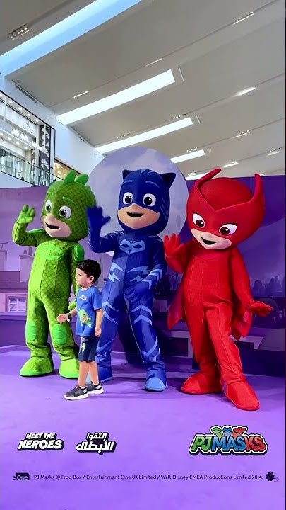 PJ MASKS - City Centre Al Zahia 2022 - Overview - YouTube
