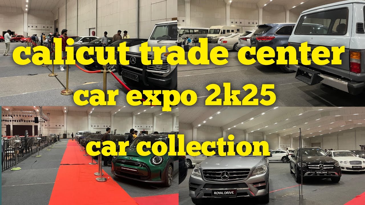 Calicut trade center car show 2k25 vintage car classic car luxury cars ...
