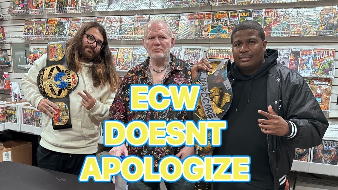"ECW DOESNT APOLOGIZE " RAVEN TALKS SANDMAN FEUD AND MORE!!! - YouTube