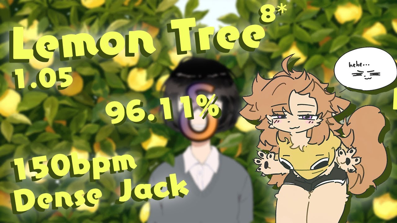 osu!mania- Lemon Tree 1.05 Clear - 150 Dense Delta Jack - YouTube