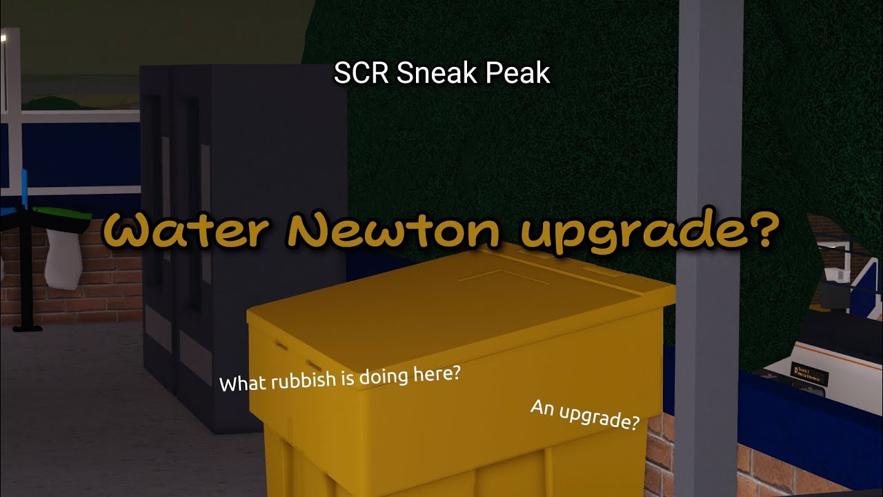SCR Sneak Peak: Water Newton upgrade - YouTube