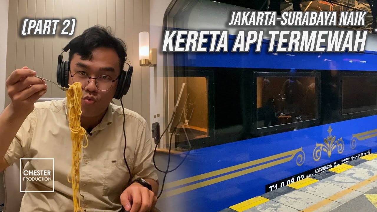 KERETA PALING MEWAH Jakarta - Surabaya dengan KA Bima Compartment ...
