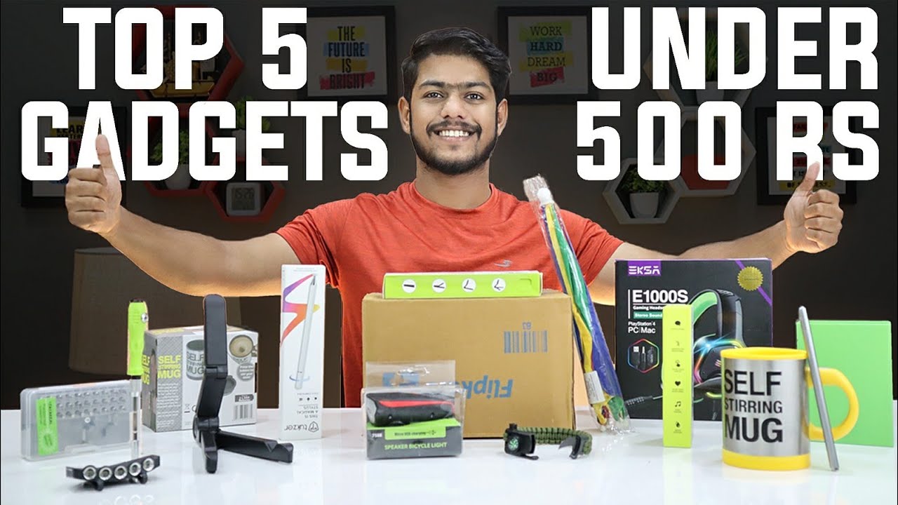 Top 5 Best Unique gadgets 2021 India| Cool Tech Gadgets Under 500 ...