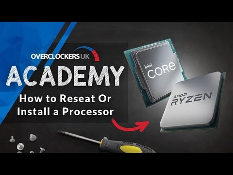 How To Install or Reseat an AMD or Intel Processor | Overclockers ...