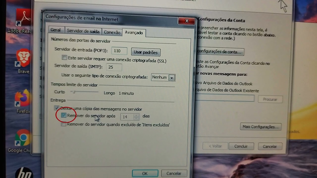 Como configurar email TERRA no outlook - YouTube
