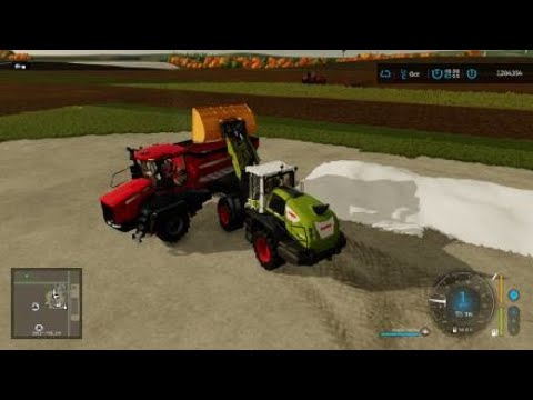 Spreading lime in Farming Simulator 22 - YouTube