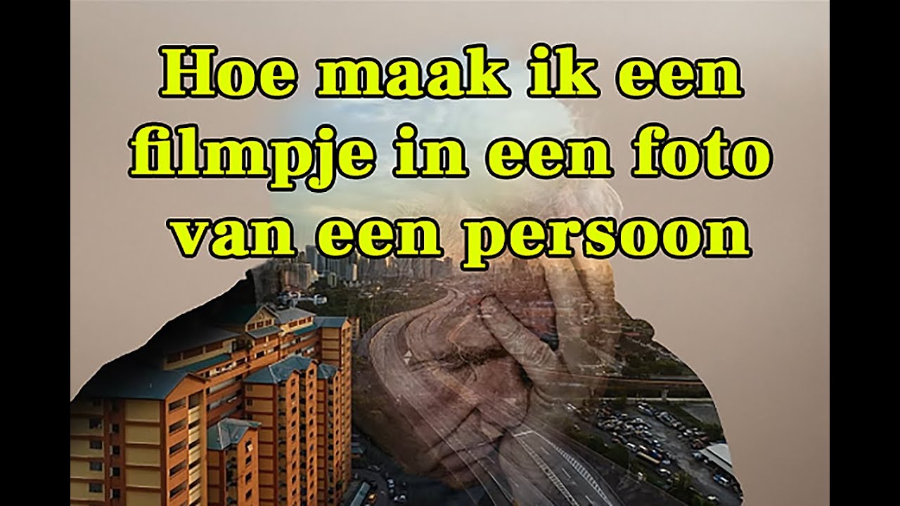 Photoshop tutorial - 570 - Hoe maak ik een filmpje in een foto van een ...