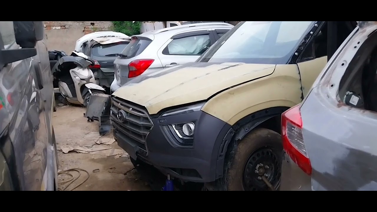 car danting car panting car preparing car sarwis Car accidental. - YouTube