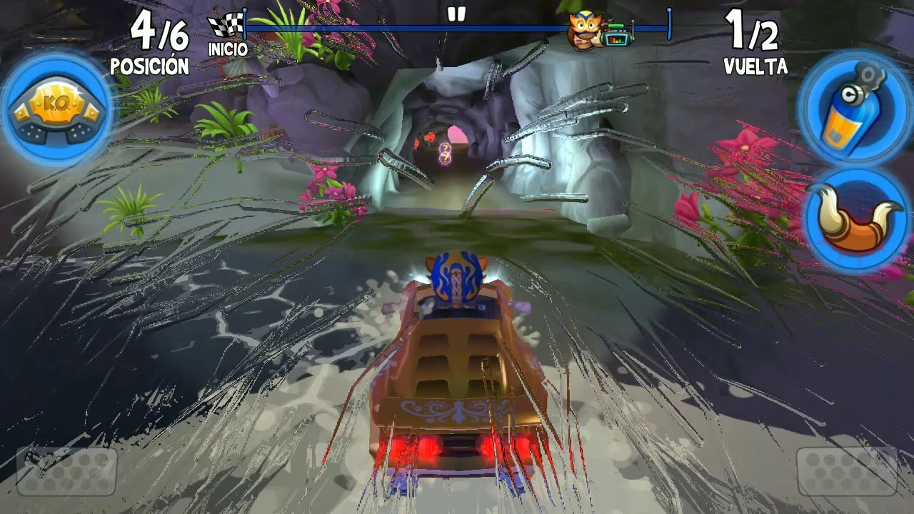 Ganando solo con la habilidad del personaje.BB RACING 2.#BBRACING2 ...