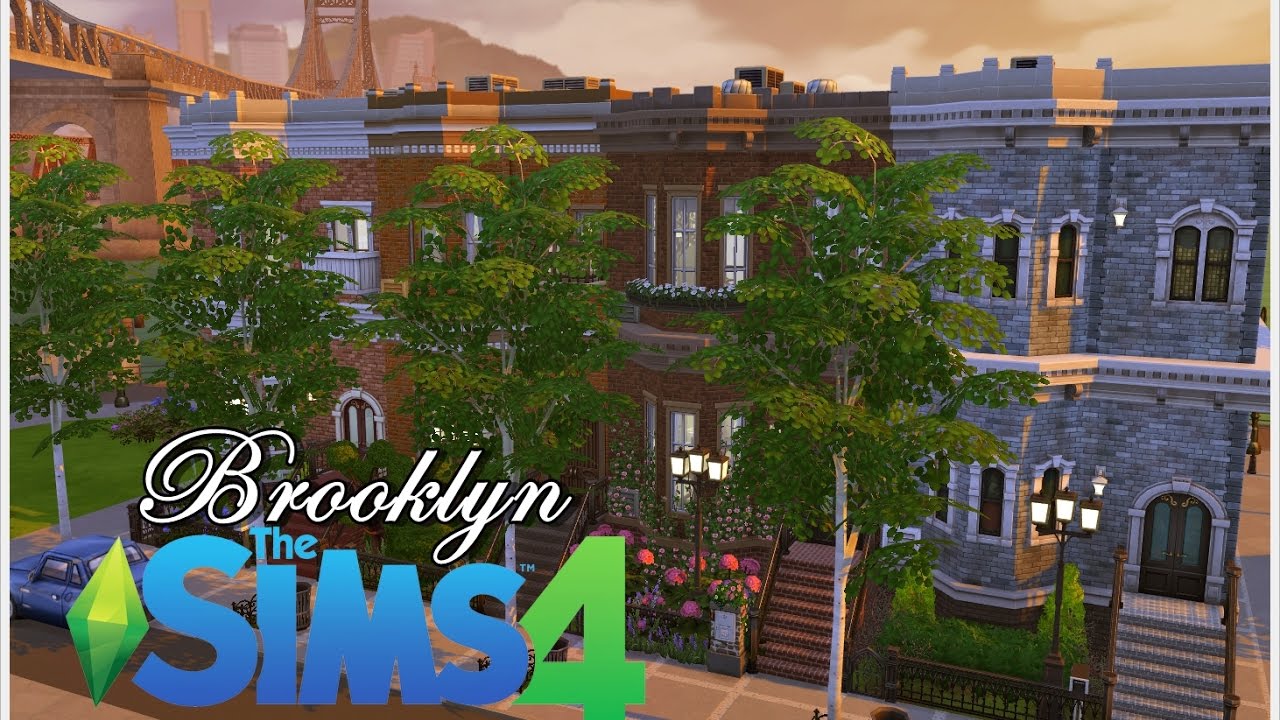 Construindo os Prédios do Brooklyn (Nova York) │ The Sims 4 (Speed ...
