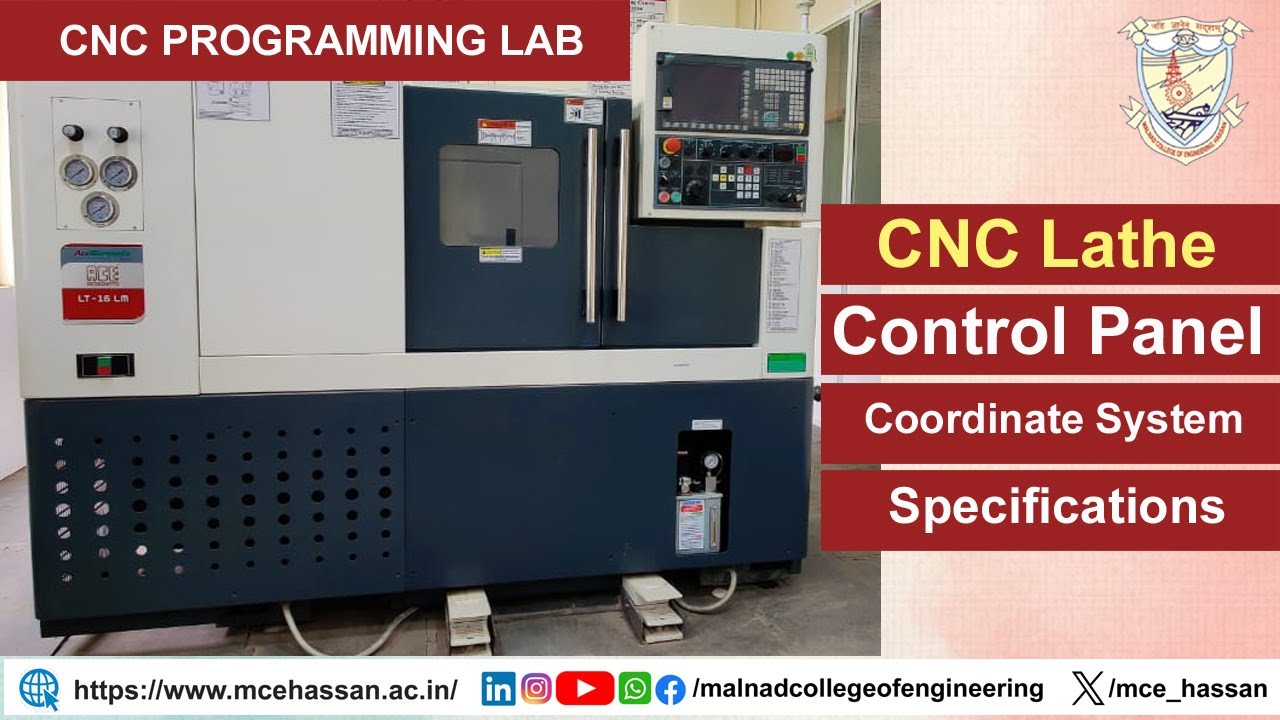 CNC Lathe | Control Panel | Coordinate System | Specifications | CNC ...