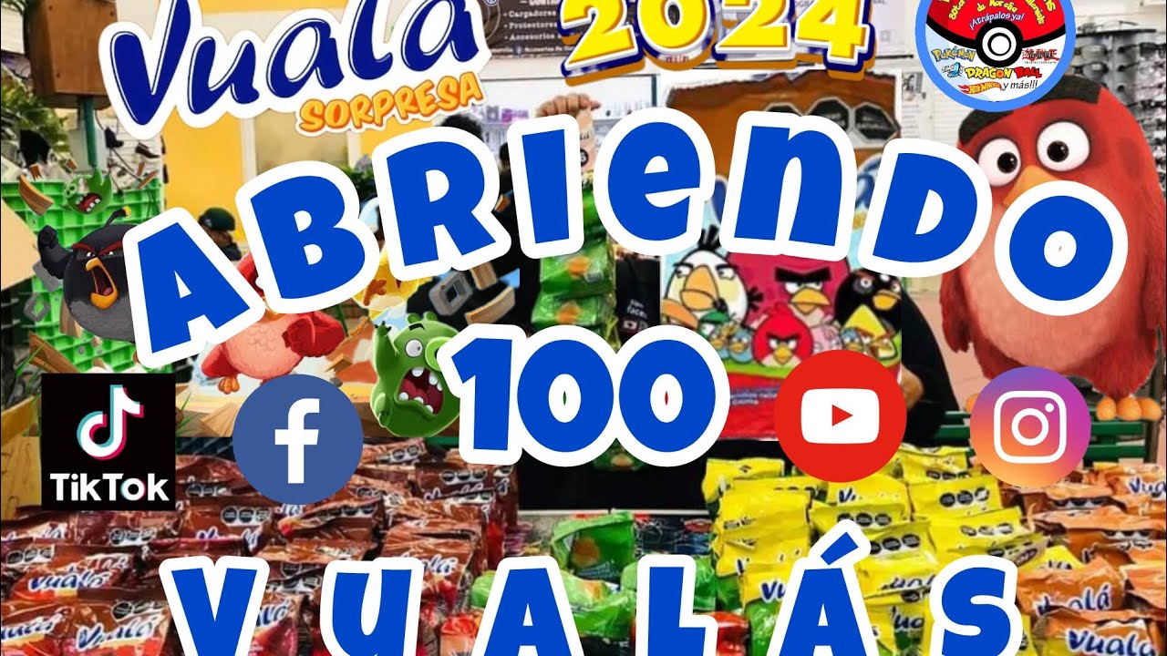 Abriendo 100 Vualás Sorpresa de Angry Birds - YouTube
