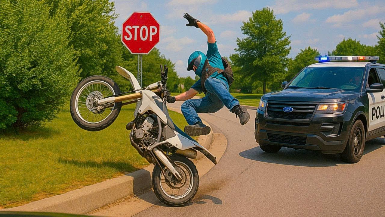 Wildest Dirt Bike & Motorbike Police Chases Caught on Dashcam You’ve ...