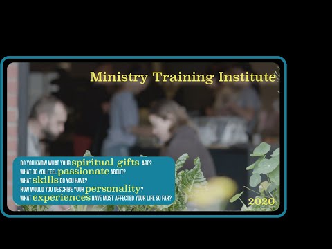 Ministry Training Institute (Session 2) - YouTube