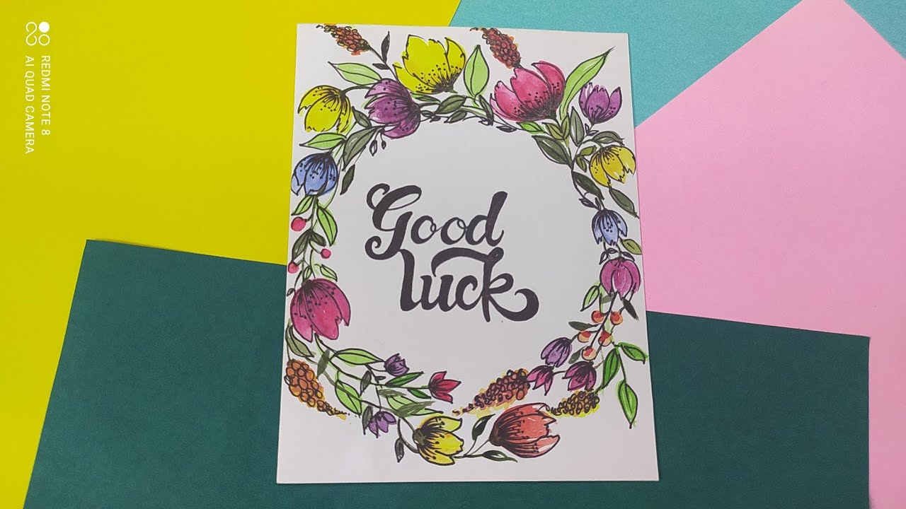 Easy Watercolor Card Tutorial. DIY Handmade Cards - YouTube