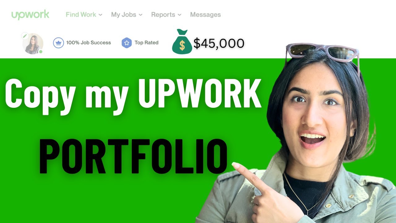 UPWORK PORTFOLIO for beginners | Win 12,000$ Projects on Upwork - YouTube