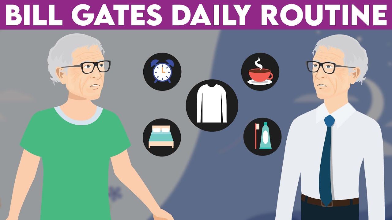 A Day in the Life of Bill Gates | Daily Schedule | Morning Routine ...
