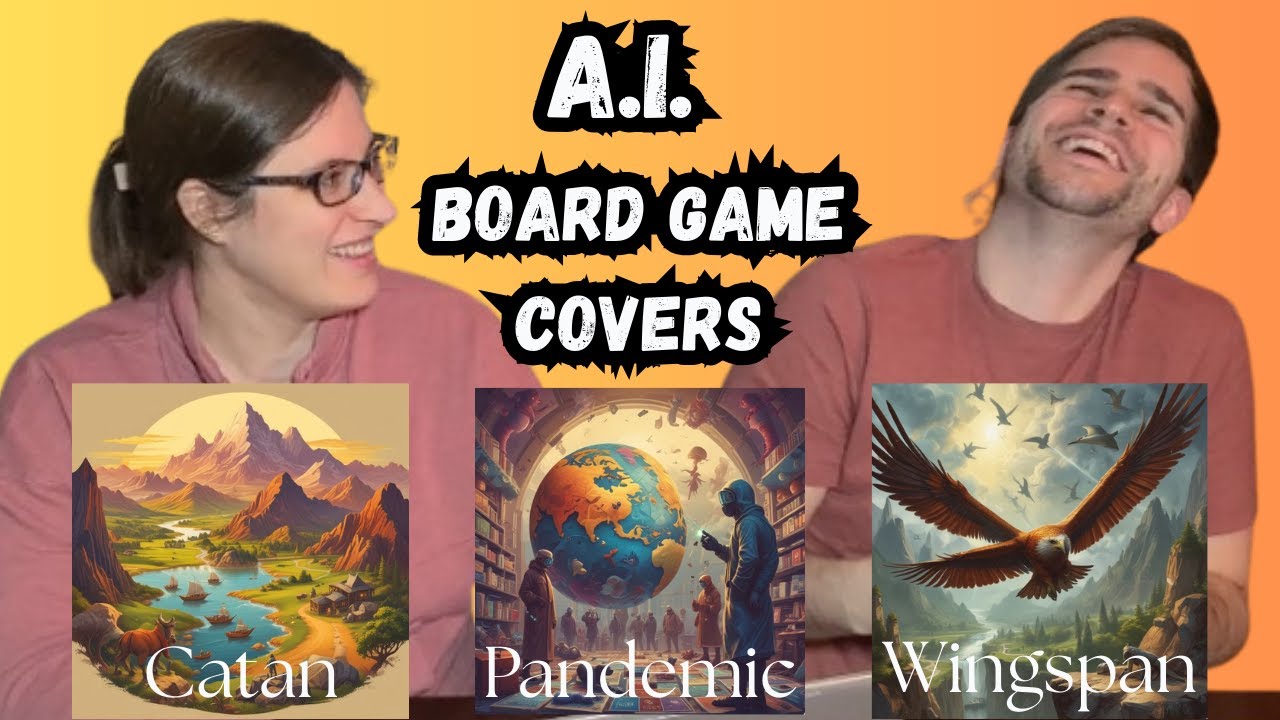 We Tried Guessing Board Game Covers Made From AI Art! - YouTube