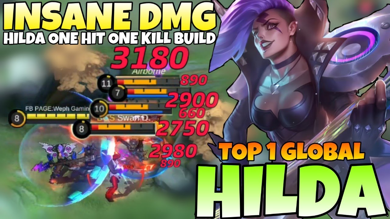 Hilda Tank Build 100% Deadly & Strongest! Hilda Best Build & Emblem ...
