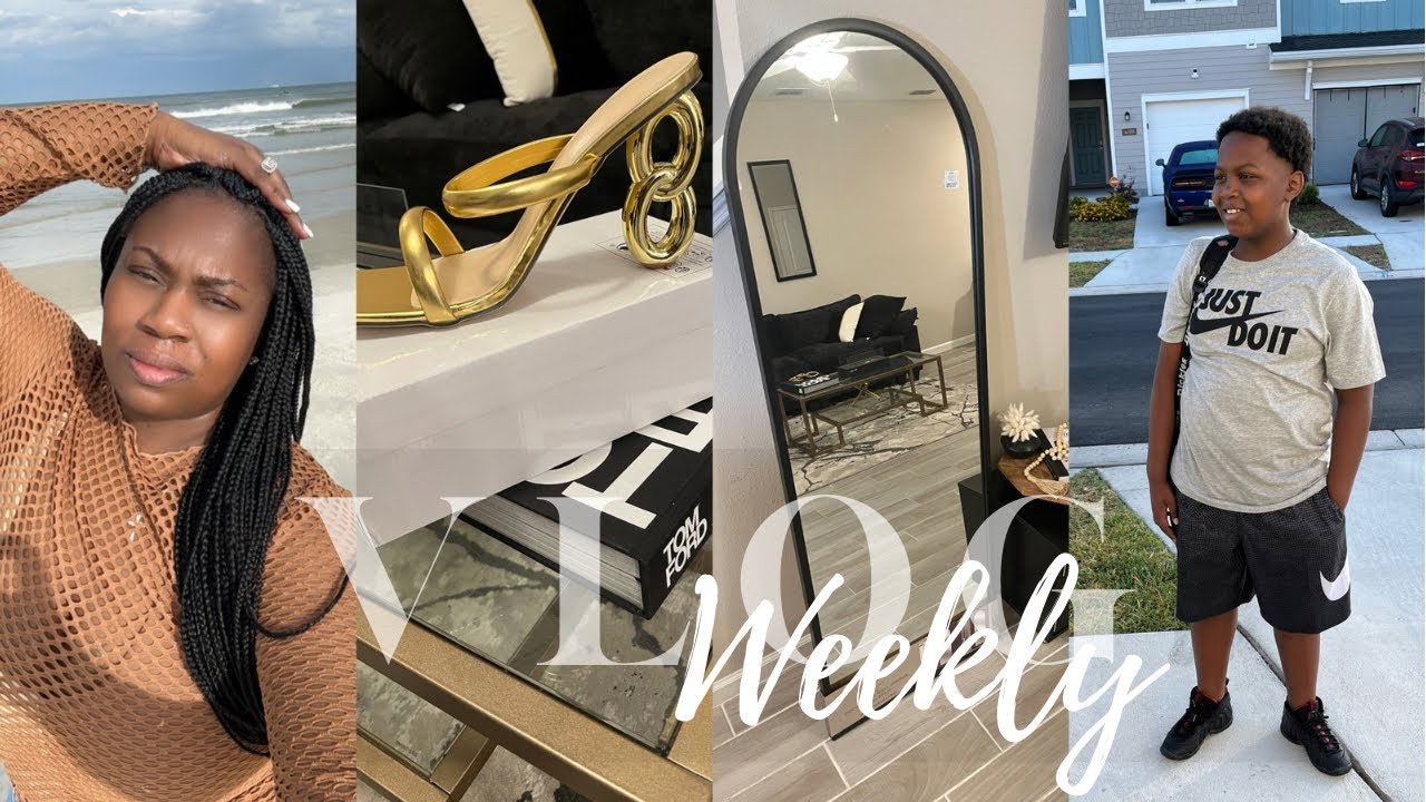 WEEKLY VLOG: MY SON IS BACK IN SCHOOL| NEW HOME DECOR| HOT SHEIN FIND ...
