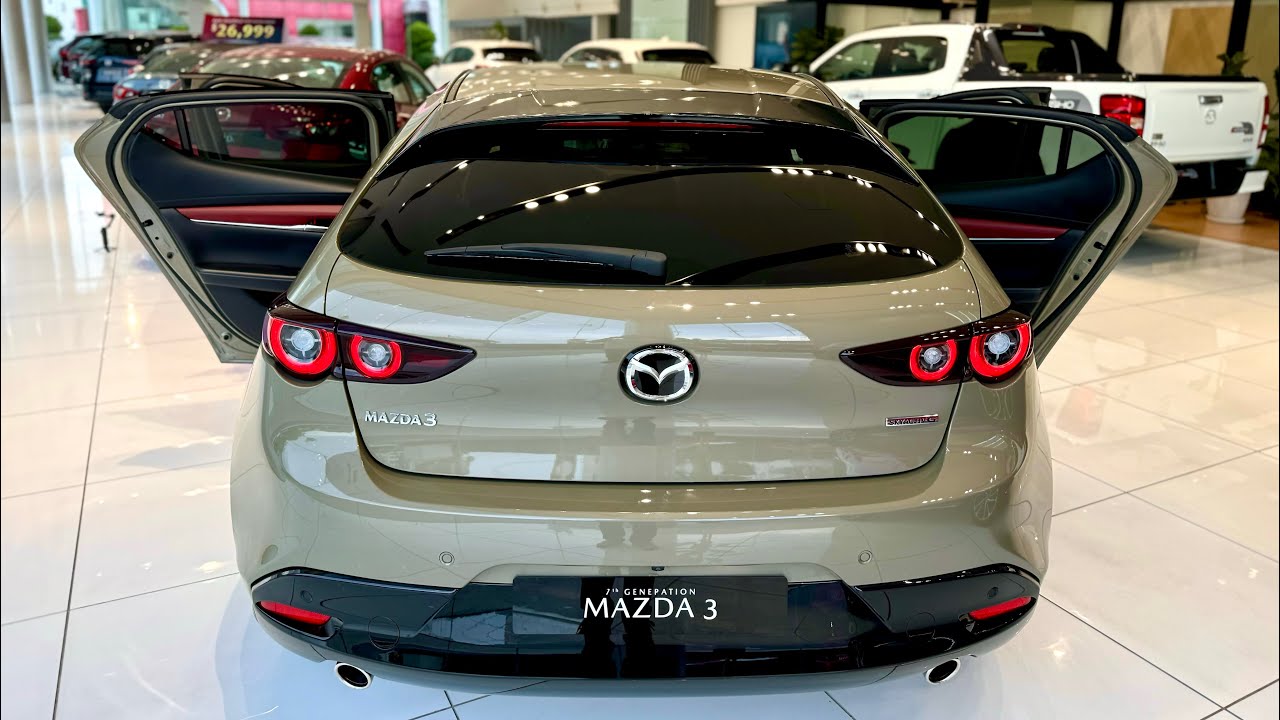New Color Mazda 3 1.5L Turbo (2024) Review Interior and Exterior - YouTube