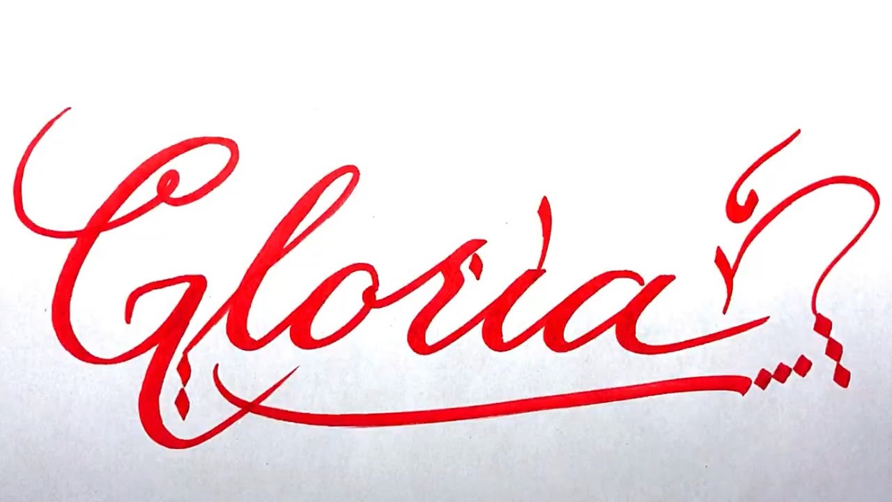 Gloria Cursive