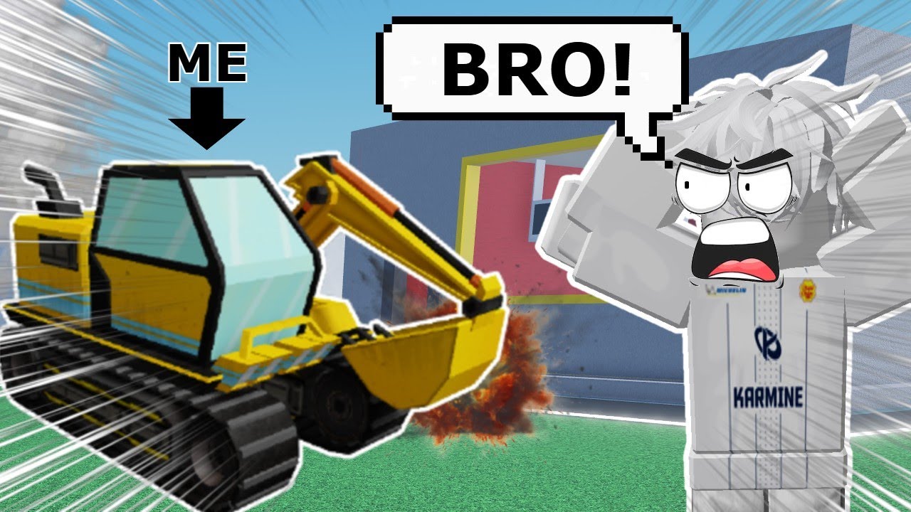 TROLLING AS AN EXCAVATOR IN ROBLOX VC | Roblox Funny Moments - YouTube