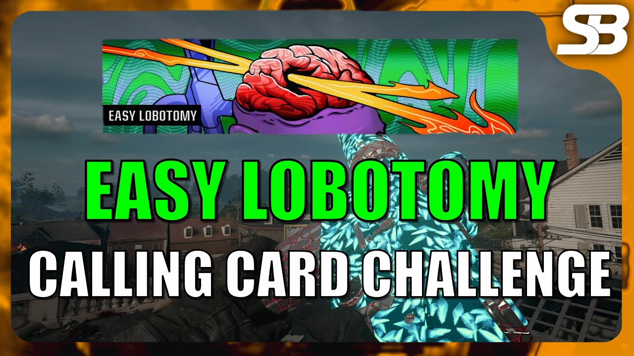 BO6 Easy Lobotomy Calling Card (Black Ops 6 Zombies Easy Lobotomy ...