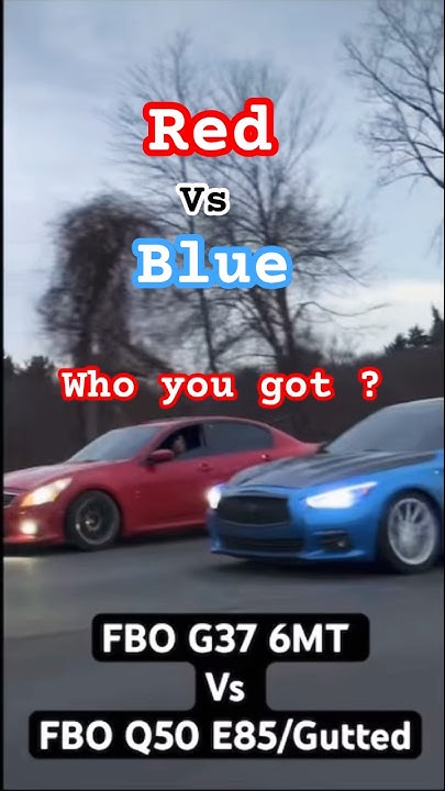 Infiniti G37 vs 3.7 Q50 #automobile #viral #racing #infiniti #q50 #g37 #vq #nissan #short #fyp # ...