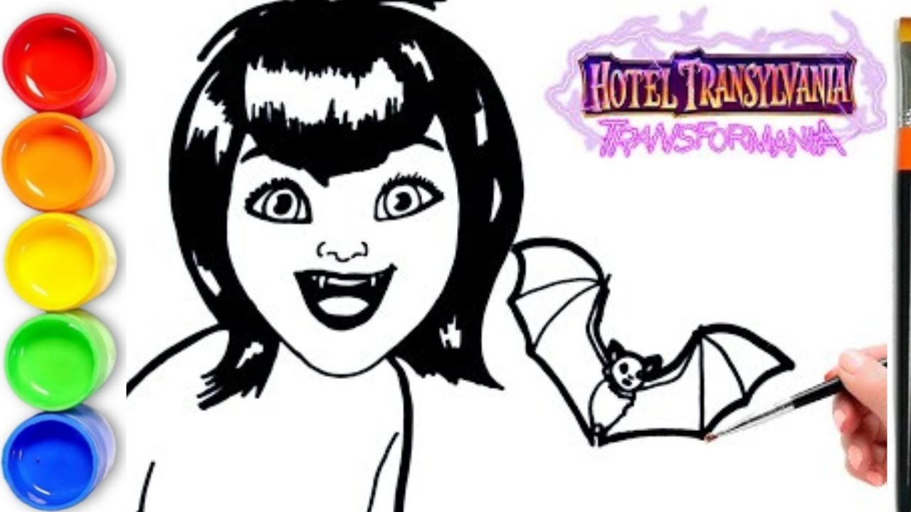 How to draw Hotel Transylvania - Drawing Mavis From Hotel Transylvania ...