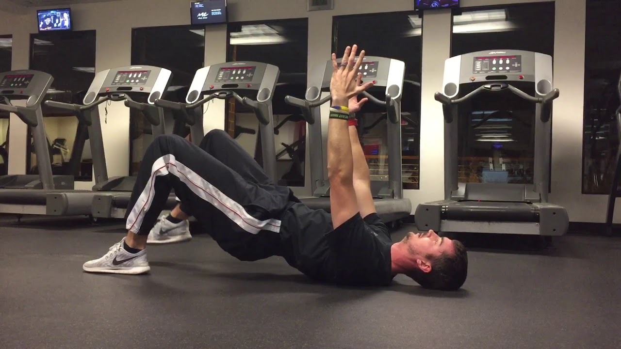 Hip Bridge With March - YouTube