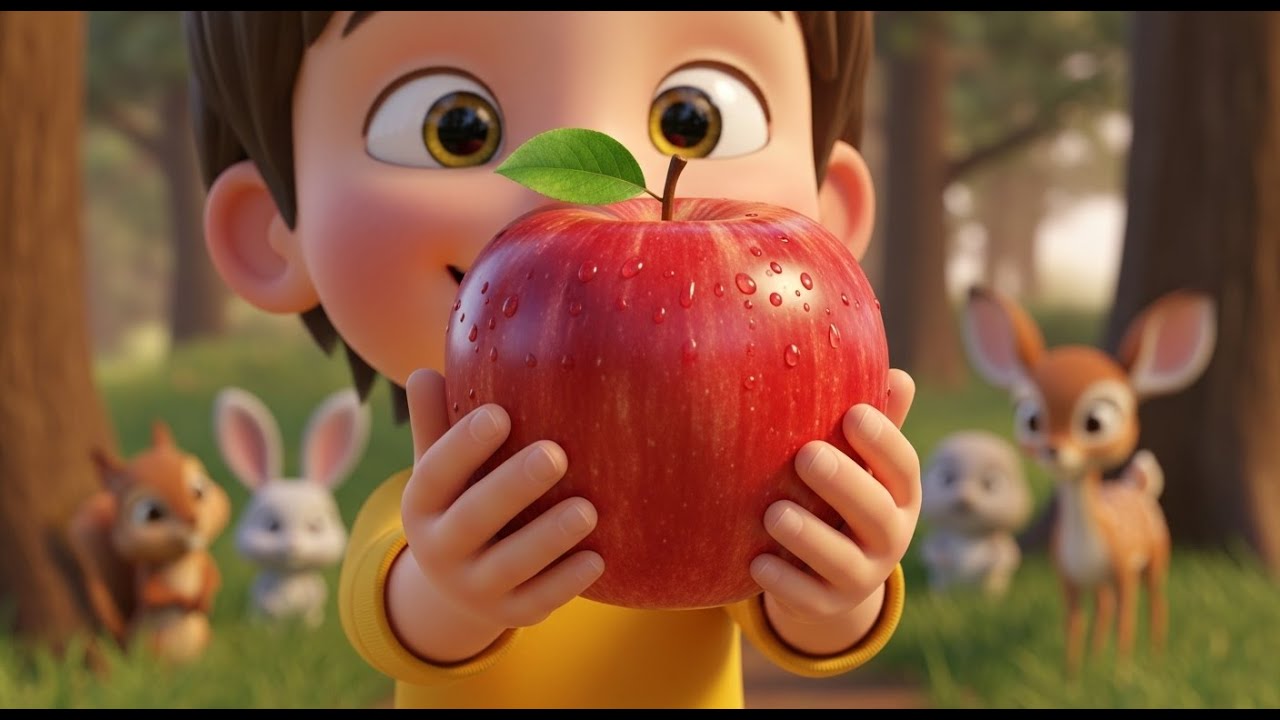 Counting Apples in the Orchard | Nursery Rhymes and Fun Learning Songs ...