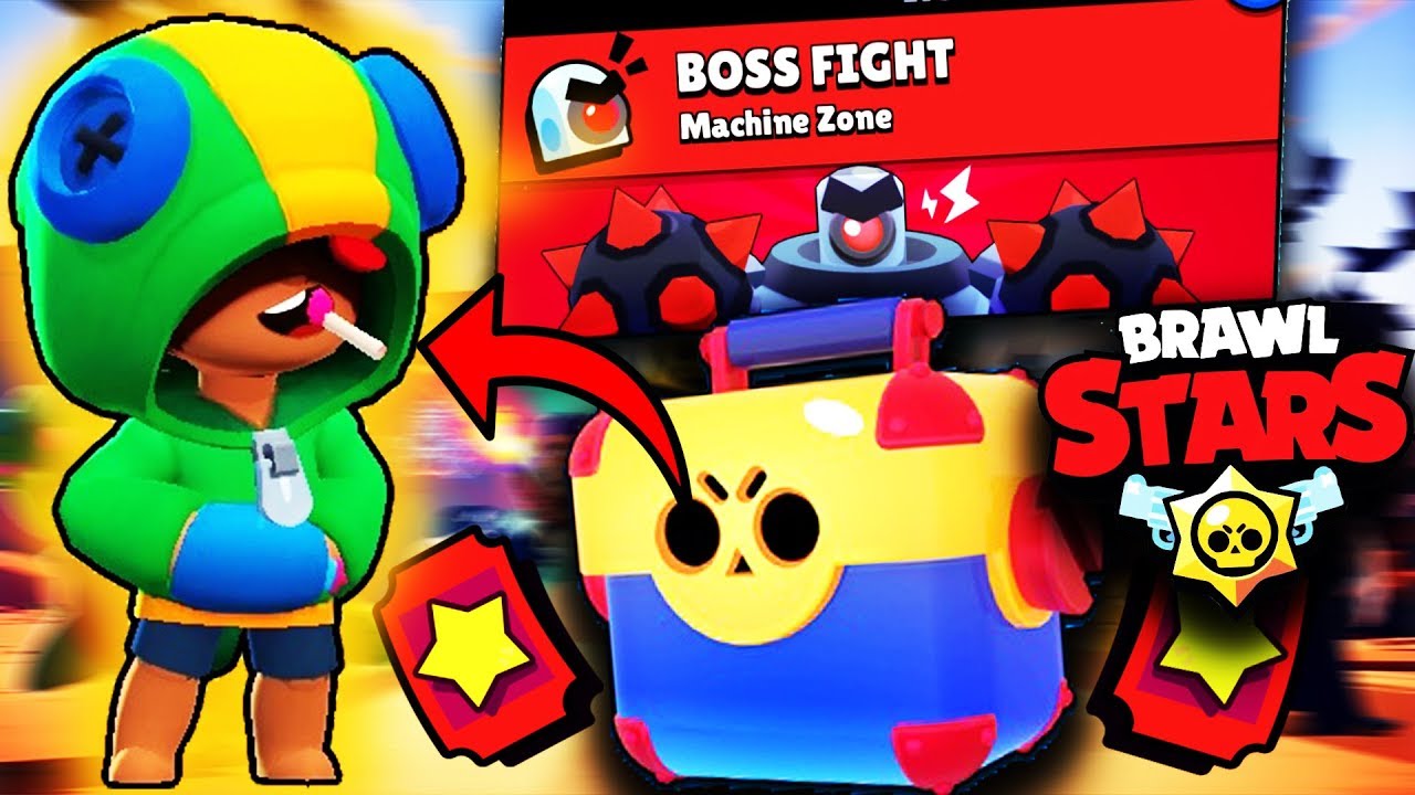 LEON VS BOSS ROBOT - MEGA BOX - BRAWL STARS ROMANIA! - YouTube