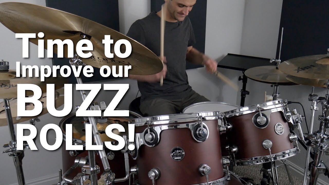 Buzz rolls: How to practice and improve yours - YouTube