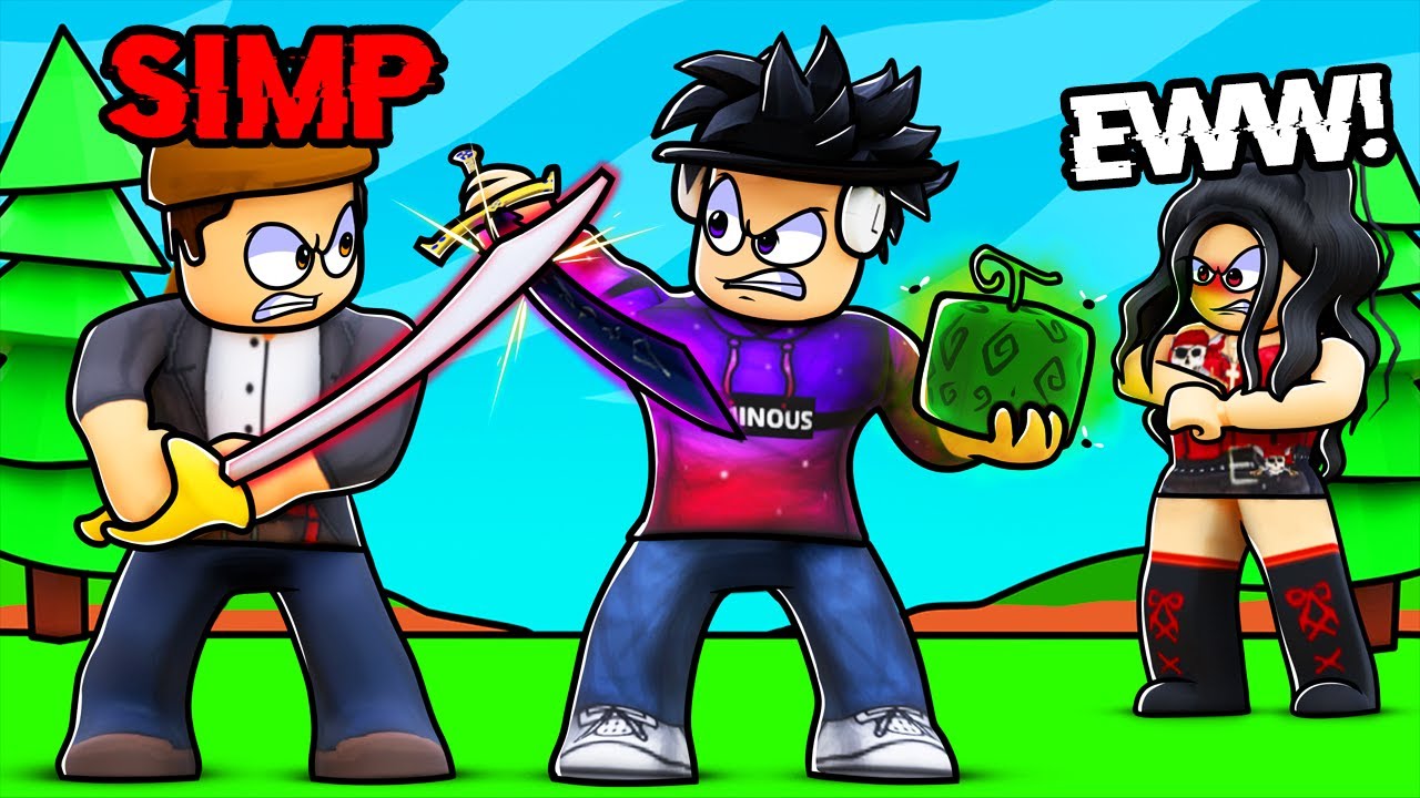 I Gave Her This FRUIT, and Her SIMPS Joined... (Roblox Blox Fruits ...