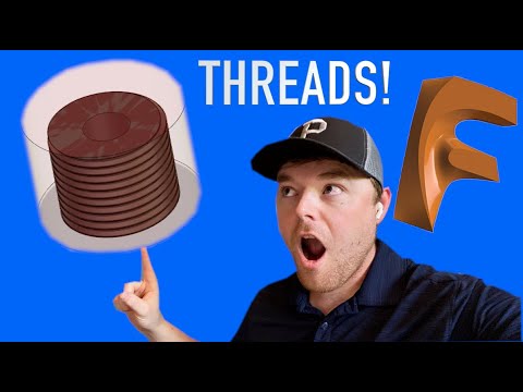 How to Create Internal and External Threads in Fusion 360! - YouTube