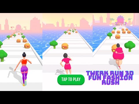 Twerk Run Oynadık! Oynarken Eğlendik!