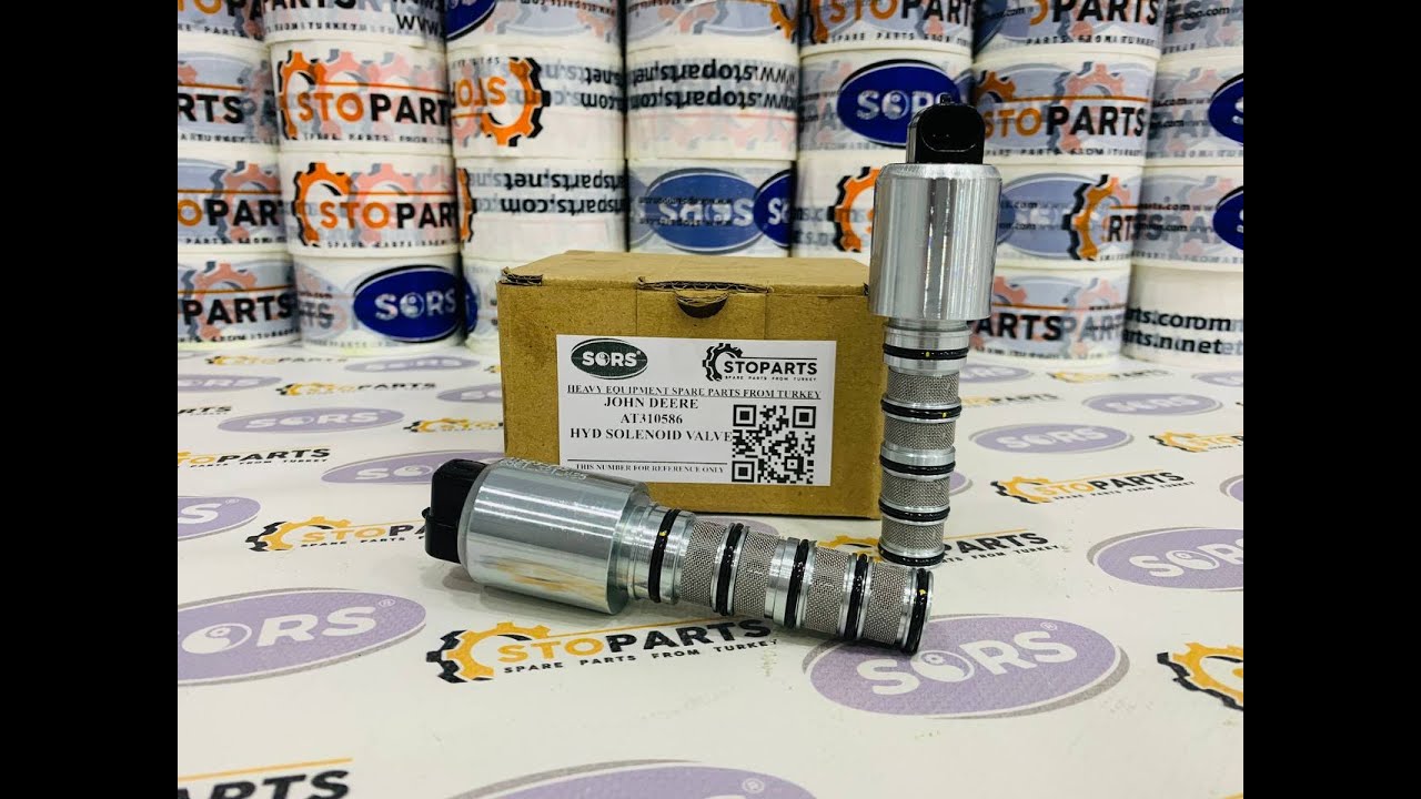 HYDRAULIC SOLENOID VALVE AT310586 FOR JOHN DEERE - YouTube